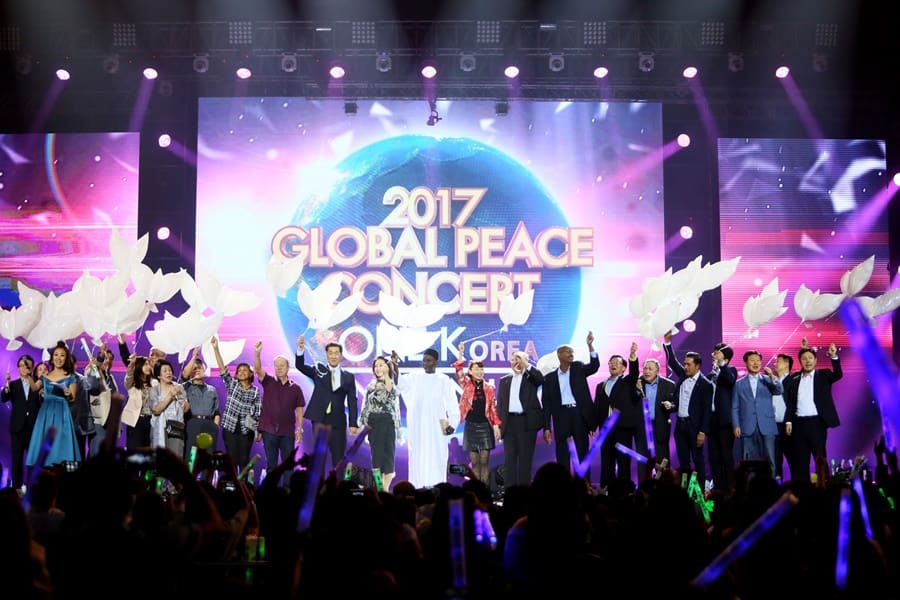 One Korea Global Peace Concert Broadcast around the World - Global ...